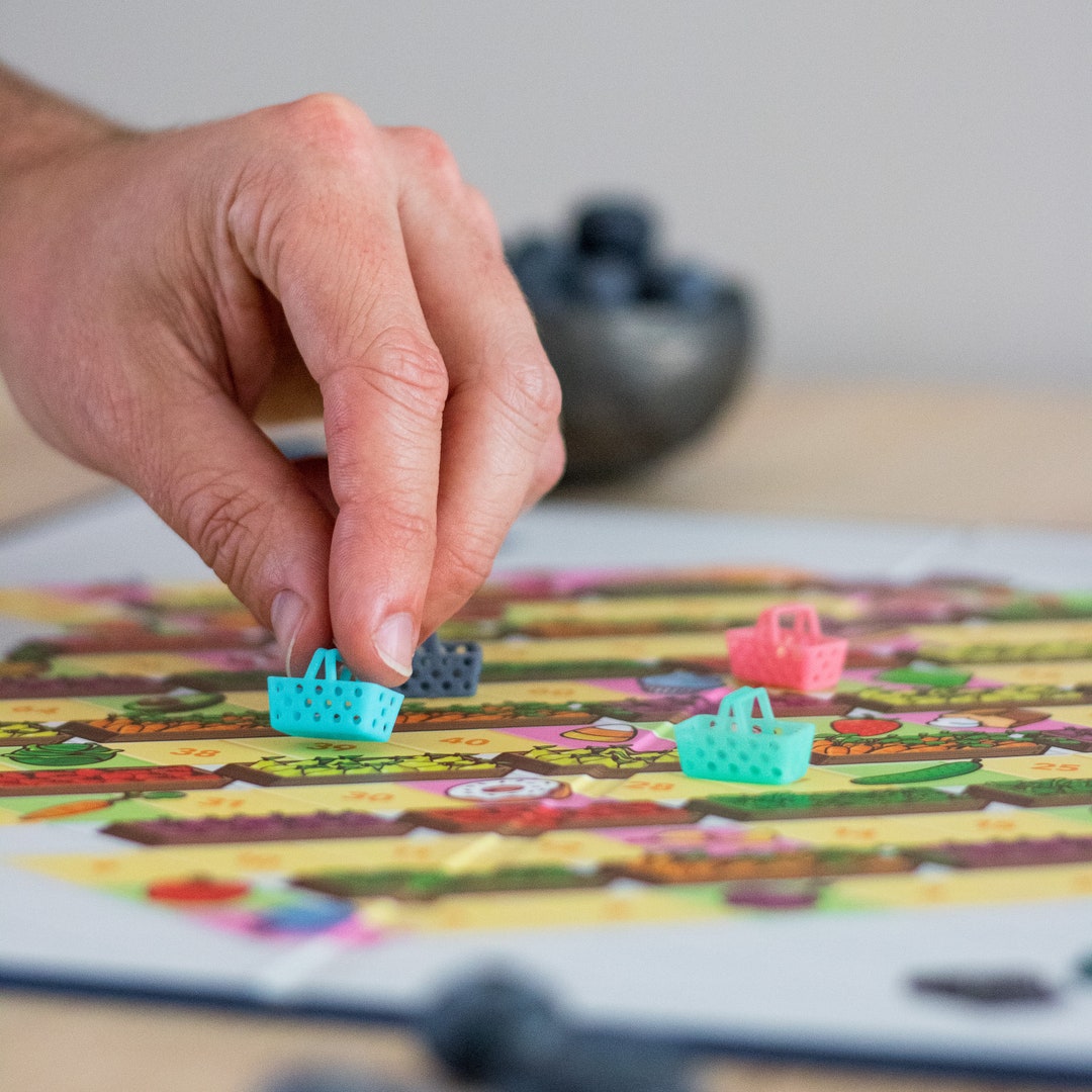 Educational Family Board Game "baskets" - Etsy
