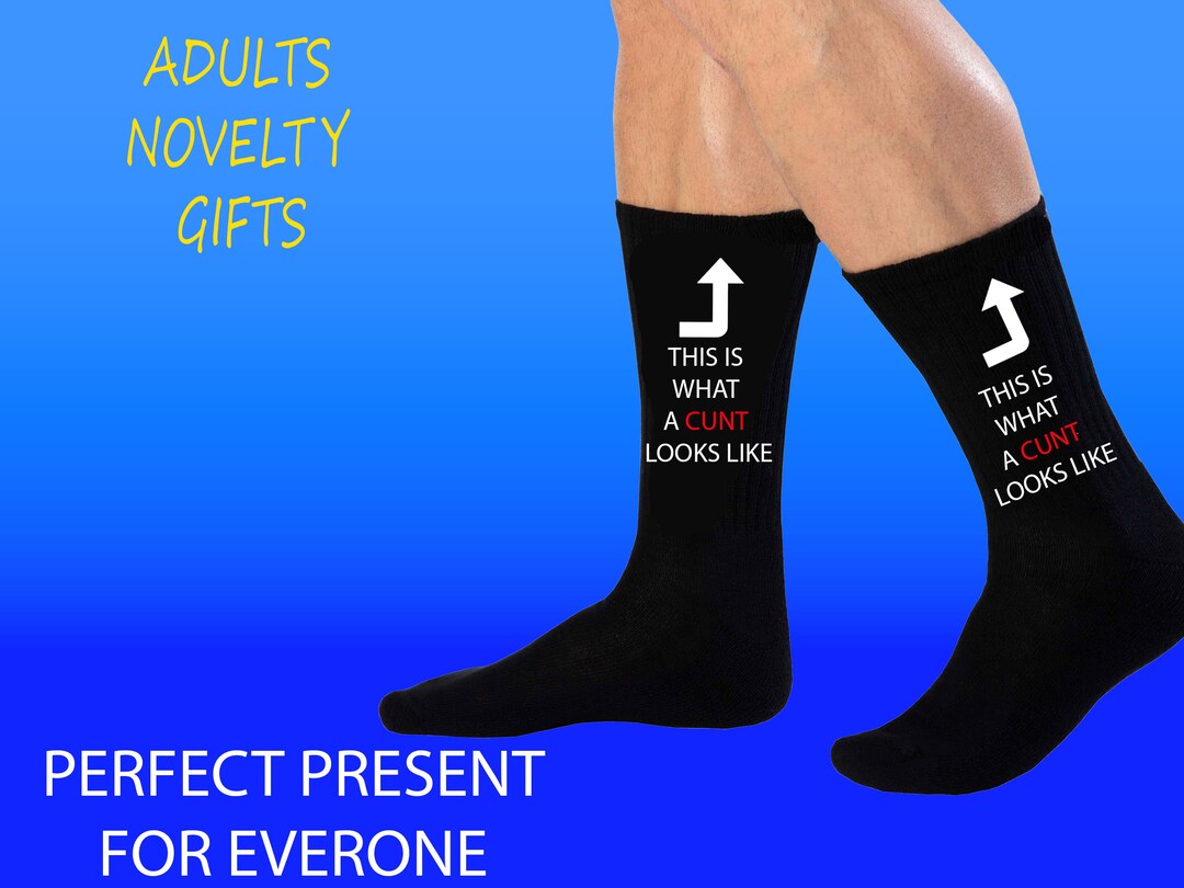 This is What A Cnt Looks Like Socks. Perfect Gift for That One Annoying ...