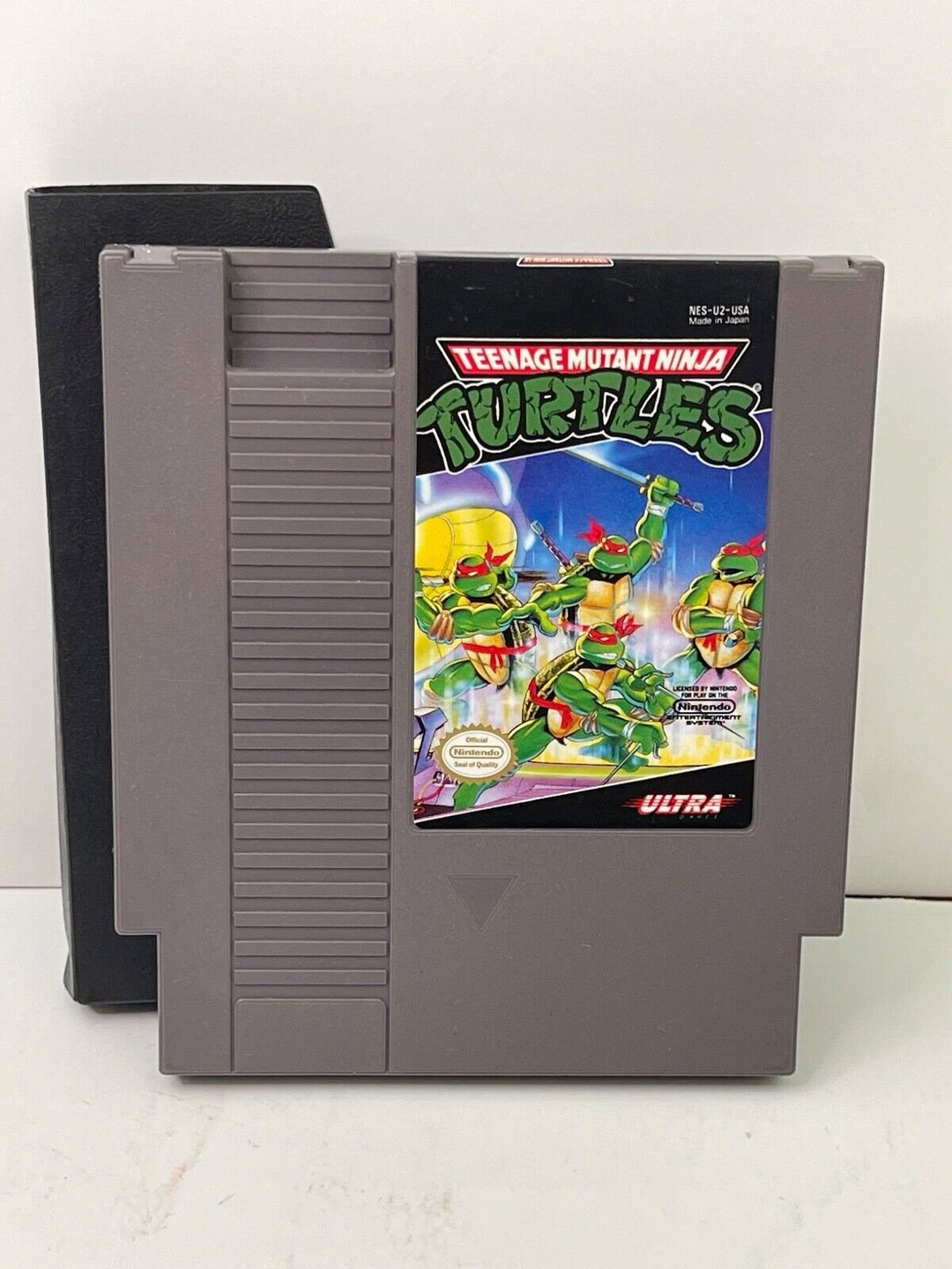 Vintage Teenage Mutant Ninja Turtles Video Game Cartridge nintendo NES ...