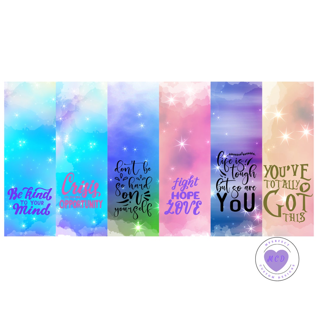 Printable Mental Health Bookmark. Mental Health Awareness. Self Care ...