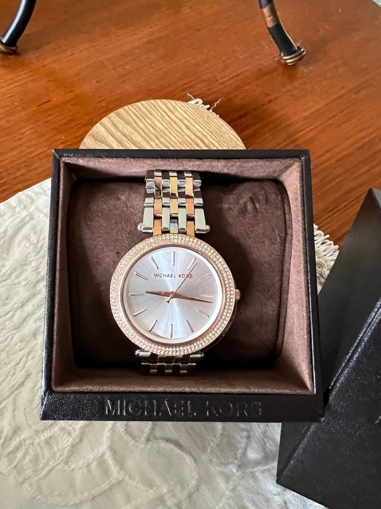 Michael KORS Womens Watch Stainless Steel New in Box, Vintage - Etsy