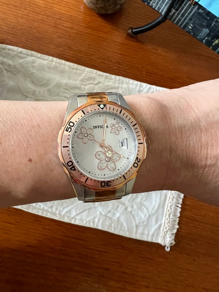 INVICTA Women's Watch 2 Tone Stainless Steel Band. Vintage, New in Box ...