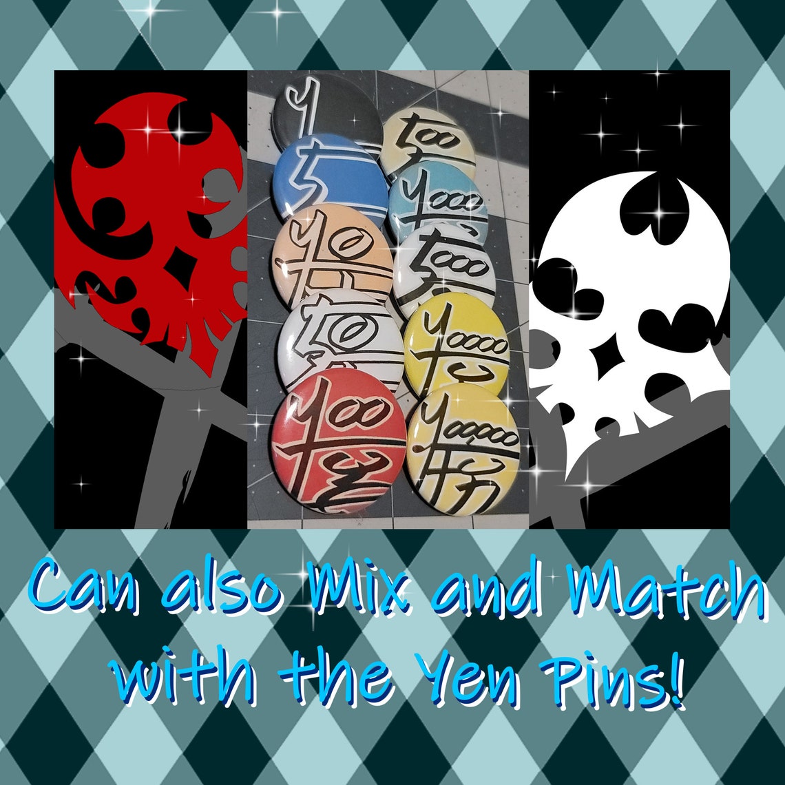 Neo: The World Ends with You Pins 1 Random Pin TWEWY | Etsy