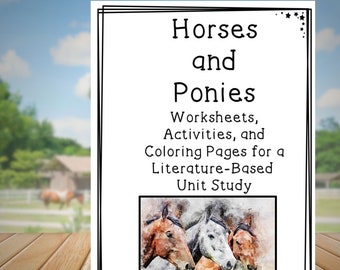 Unit Study Horses - Etsy
