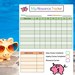 Printable Allowance and Savings Tracker for Kids, Spending and Savings ...