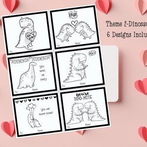 Cut and Color-your-own Valentines Cards, Kids Create Your Own Valentine ...