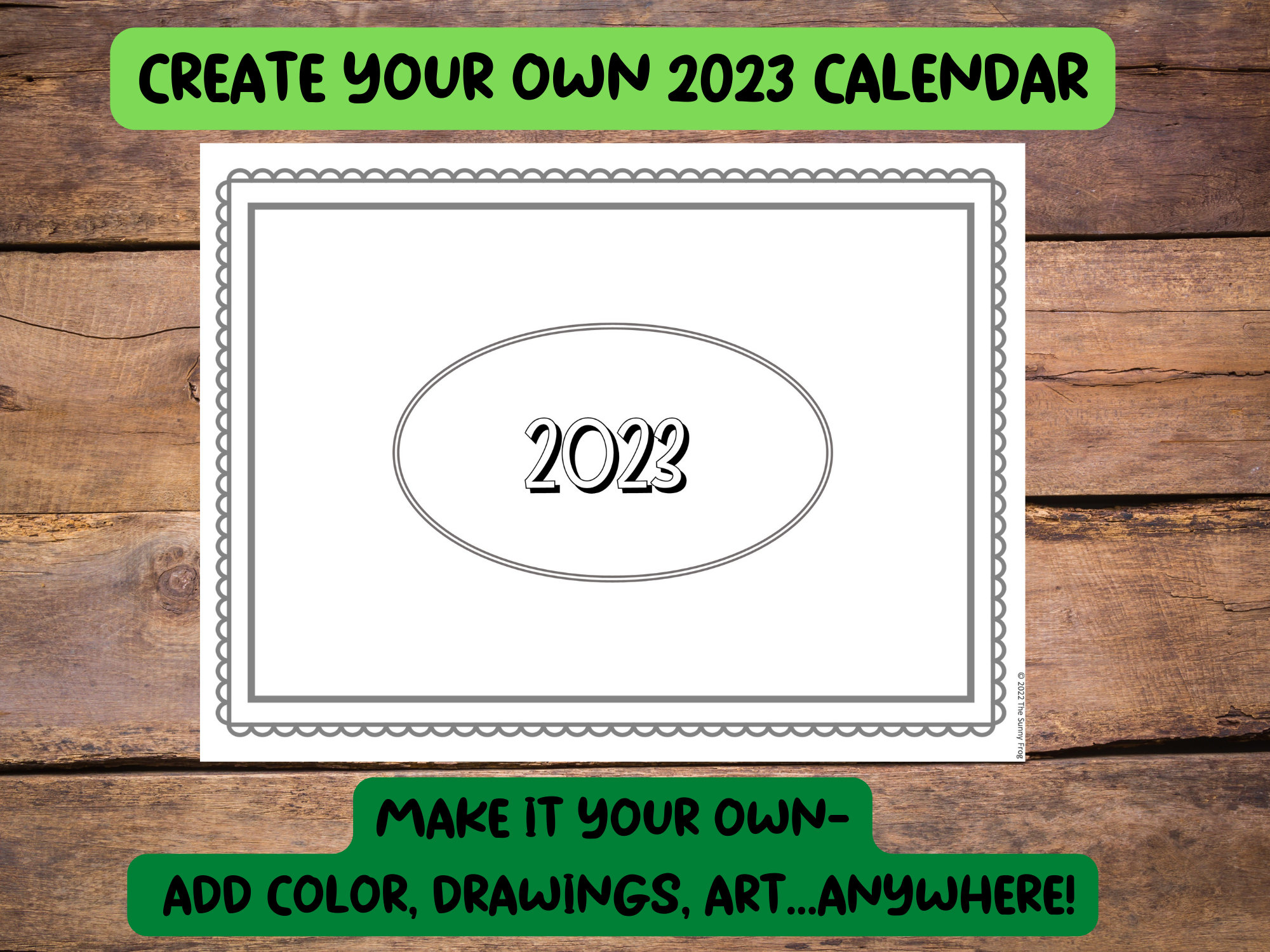 Create Your Own Printable Calendar