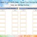 Printable Kids Daily-bedtime Routine Chart, Velcro Activity Kids Chart ...