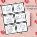 Cut and Color-your-own Valentines Cards, Kids Create Your Own Valentine ...