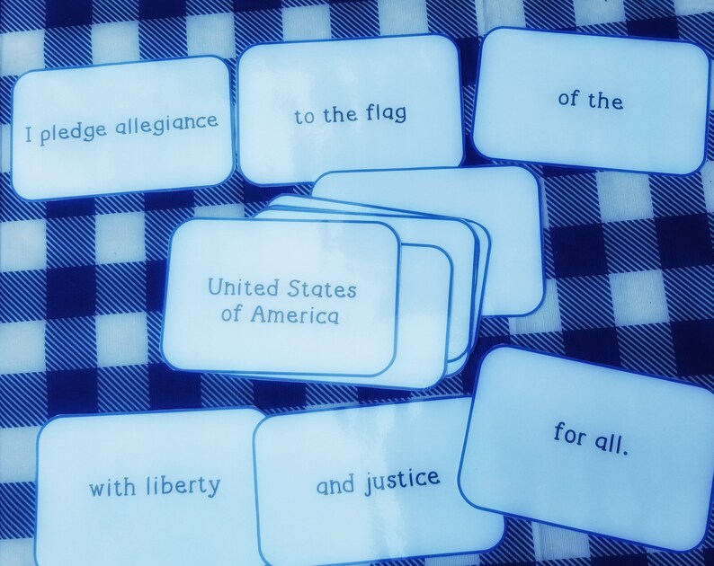 Printable Pledge of Allegiance Activities, Homeschool Activities ...