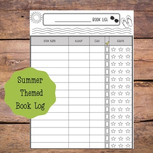 Printable Reading and Writing Bundle, Summer Theme Reading Printables ...
