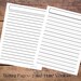 Printable Camping Theme Blank Draw and Write Pages, Homeschool Template ...