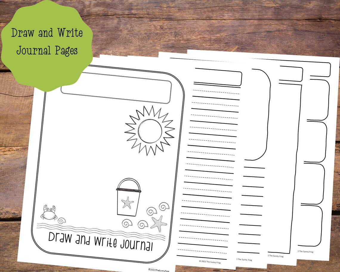 Printable Reading and Writing Bundle, Summer Theme Reading Printables ...
