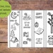 Printable Color Your Own Camping Bookmarks, Camping Theme Bookmarks ...