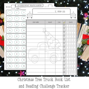 Printable Christmas Trucks Book List, Christmas and Winter Reading ...