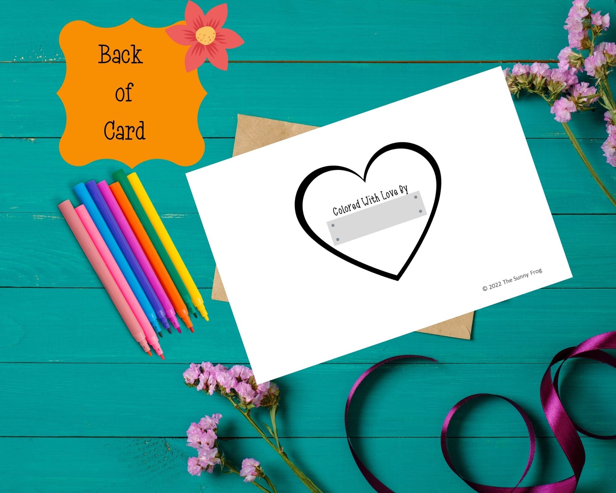 Printable Color Your Own Mothers Day Card, Coffee Mug Card, Cards for ...