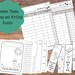 Printable Reading and Writing Bundle, Summer Theme Reading Printables ...