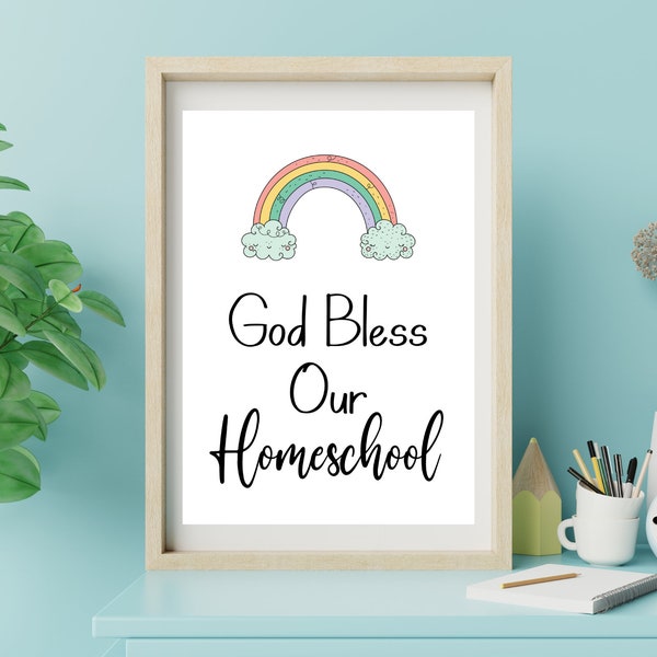 Homeschool Wall Art - Etsy
