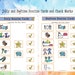 Printable Kids Daily-bedtime Routine Chart, Velcro Activity Kids Chart ...