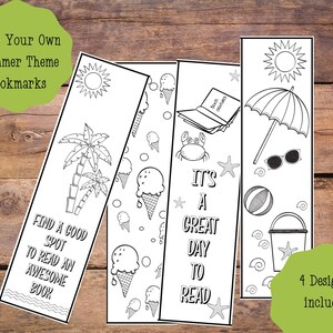 Printable Reading and Writing Bundle, Summer Theme Reading Printables ...