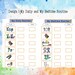 Printable Kids Daily-bedtime Routine Chart, Velcro Activity Kids Chart ...
