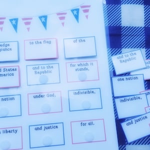 Printable Pledge of Allegiance Activities, Homeschool Activities ...