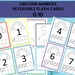 Printable Numbers Flash Cards, Unicorn Numbers Flashcards, Pre-k Flash ...