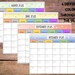 Printable Create Your Own 2025 Calendar, Traceable, Draw Your Own, Kids ...