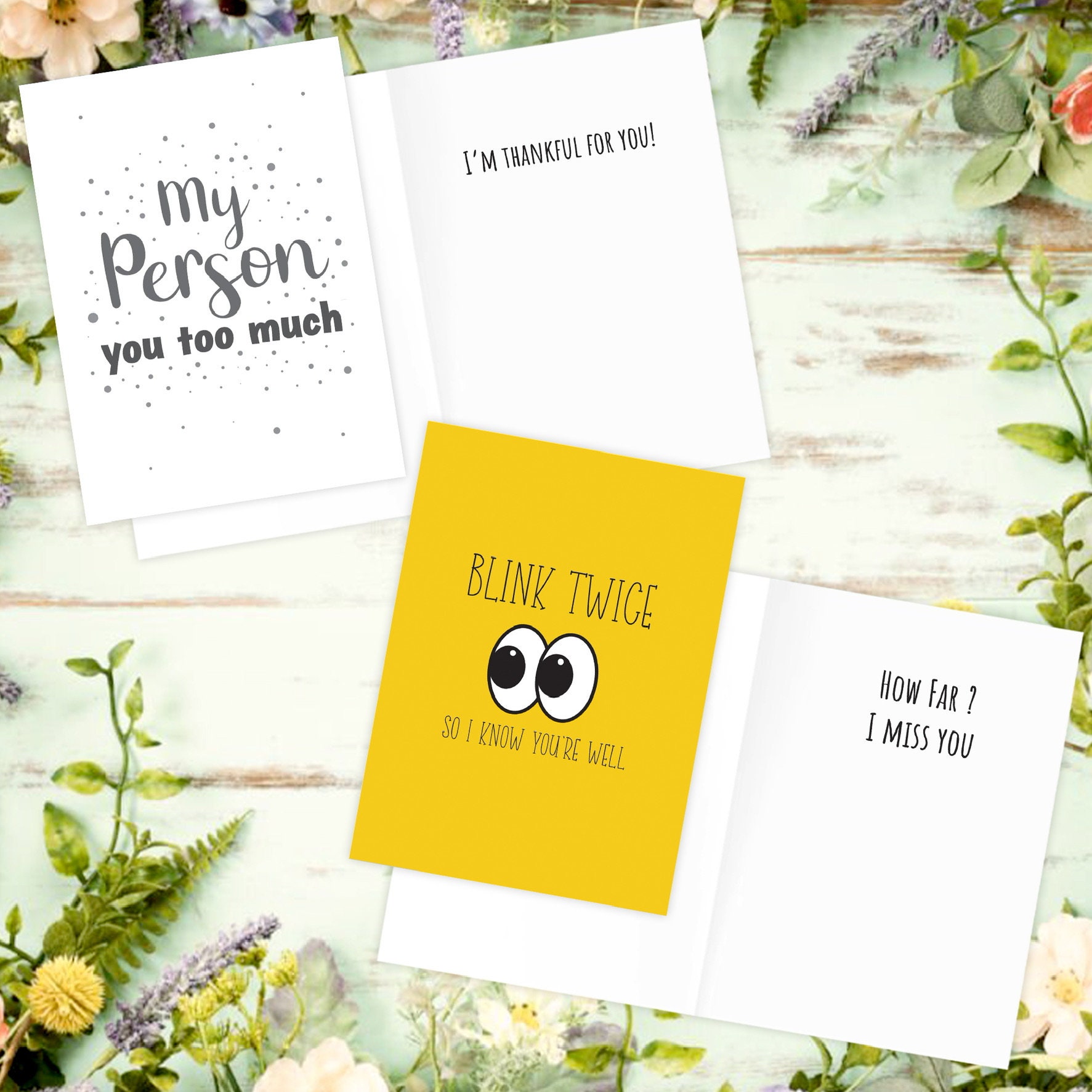 10 Pack Premium Nigerian Greeting Cards, Fun Assorted Cards With ...