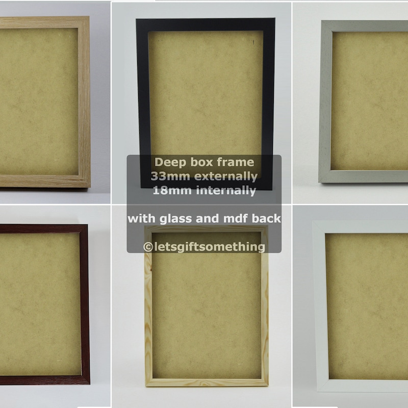 Shadow Box Frames - Etsy