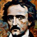 Edgar Allan Poe Oil Painting Art Print Portrait POSTER 4 | Classic ...