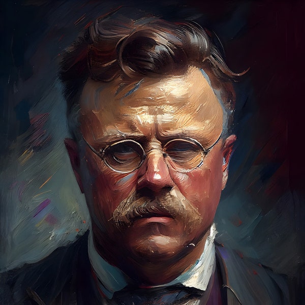 Teddy Roosevelt Art - Etsy