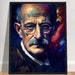 Max Planck Oil Painting Art Print Portrait POSTER | Science Physics ...