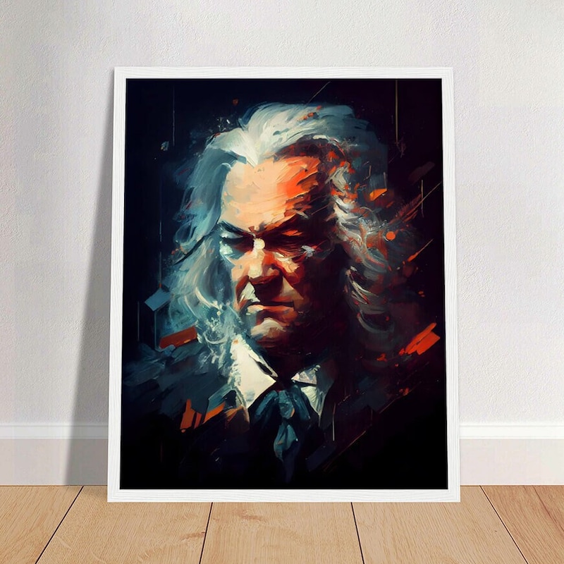 Johann Sebastian Bach Poster - Etsy