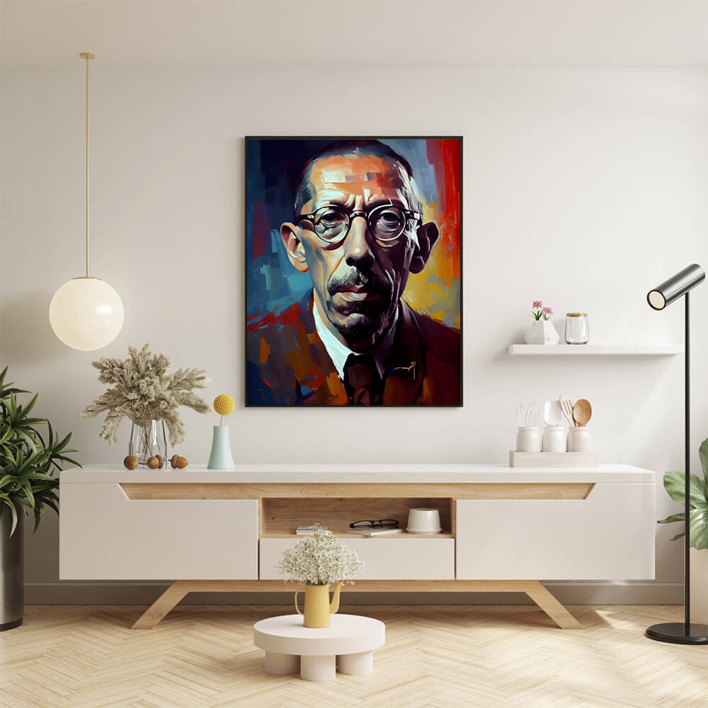 Igor Stravinsky Oil Painting Art Print Portrait POSTER | Classical ...