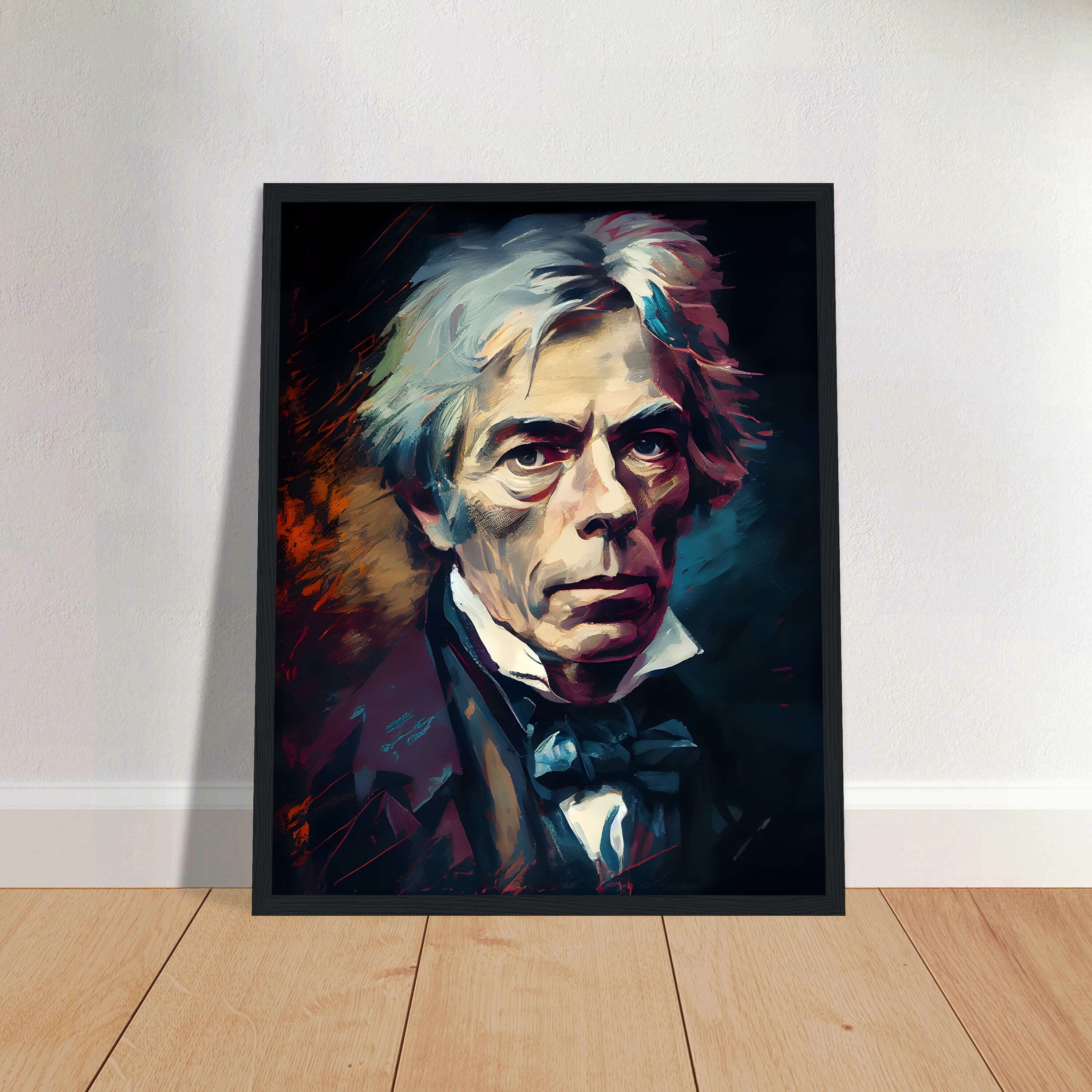 Michael Faraday Oil Painting Art Print Portrait POSTER - Etsy
