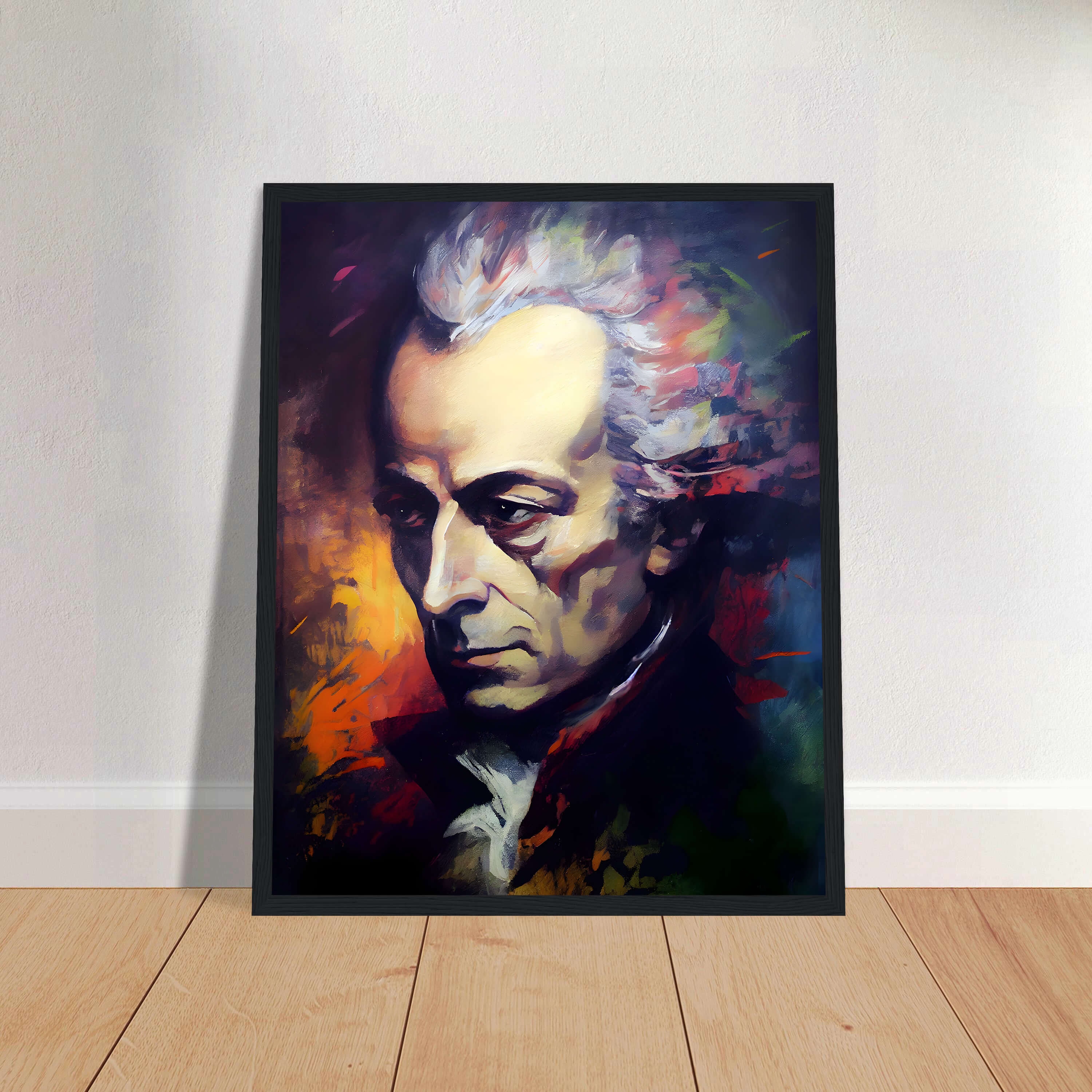 Immanuel Kant Oil Painting Art Print Portrait POSTER 2 - Etsy