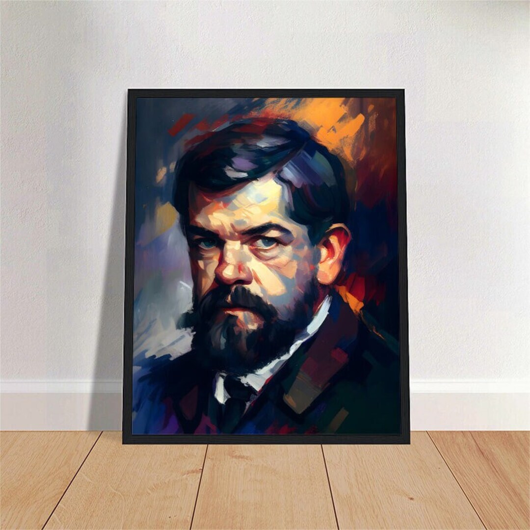 Claude Debussy Oil Painting Art Print Portrait POSTER 4 | Classical ...
