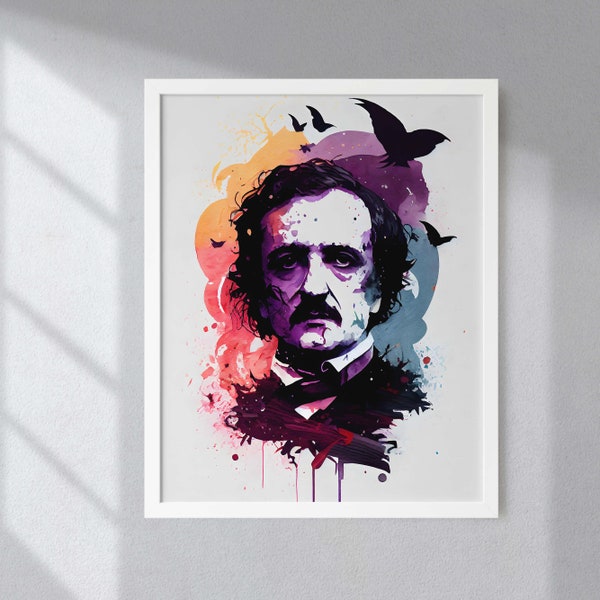 Poe Portrait - Etsy