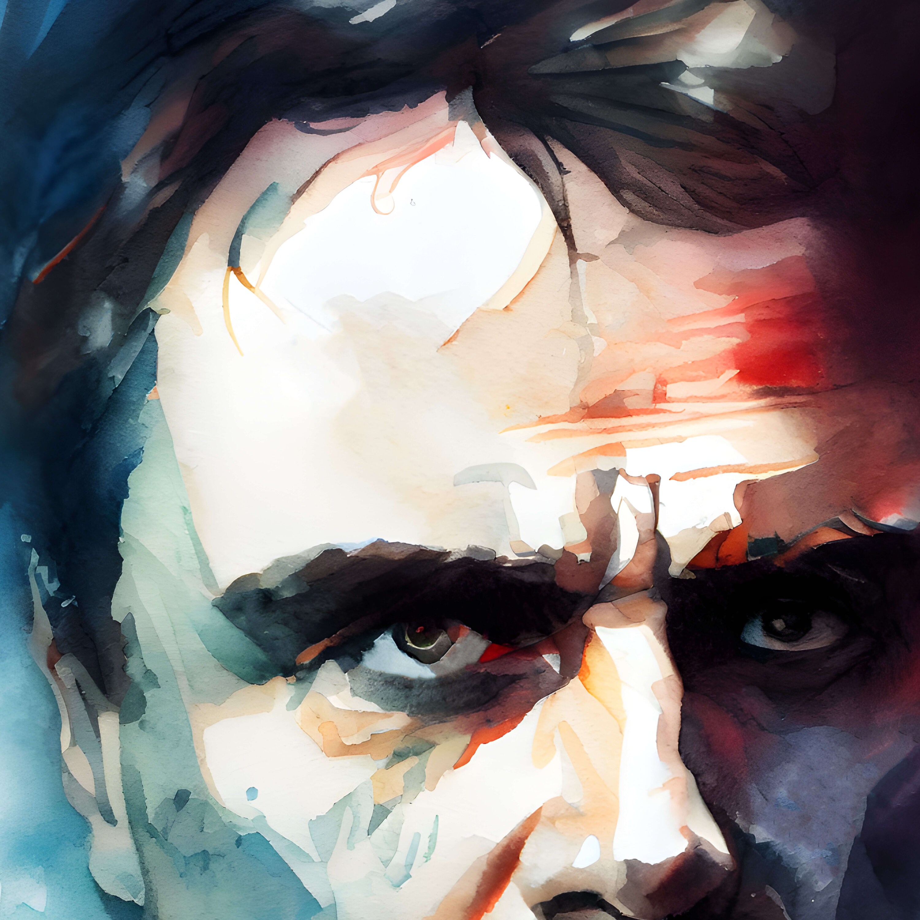 Friedrich Nietzsche Watercolor Art Print Portrait POSTER - Etsy