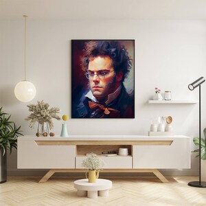 Franz Schubert Oil Painting Art Print Portrait POSTER | Classical Music ...