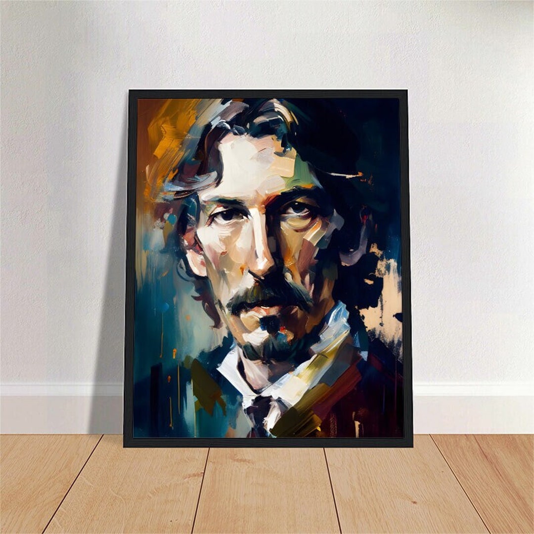 Robert Louis Stevenson Oil Painting Art Print Portrait POSTER 4 ...