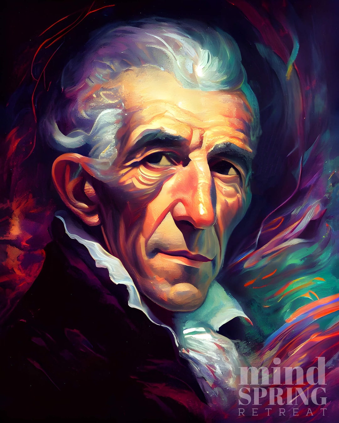 Joseph Haydn Oil Painting Art Print Portrait POSTER - Etsy