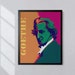 Johann Wolfgang Von GOETHE Retro Minimalist Art Print Portrait POSTER ...