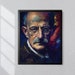 Max Planck Oil Painting Art Print Portrait POSTER | Science Physics ...