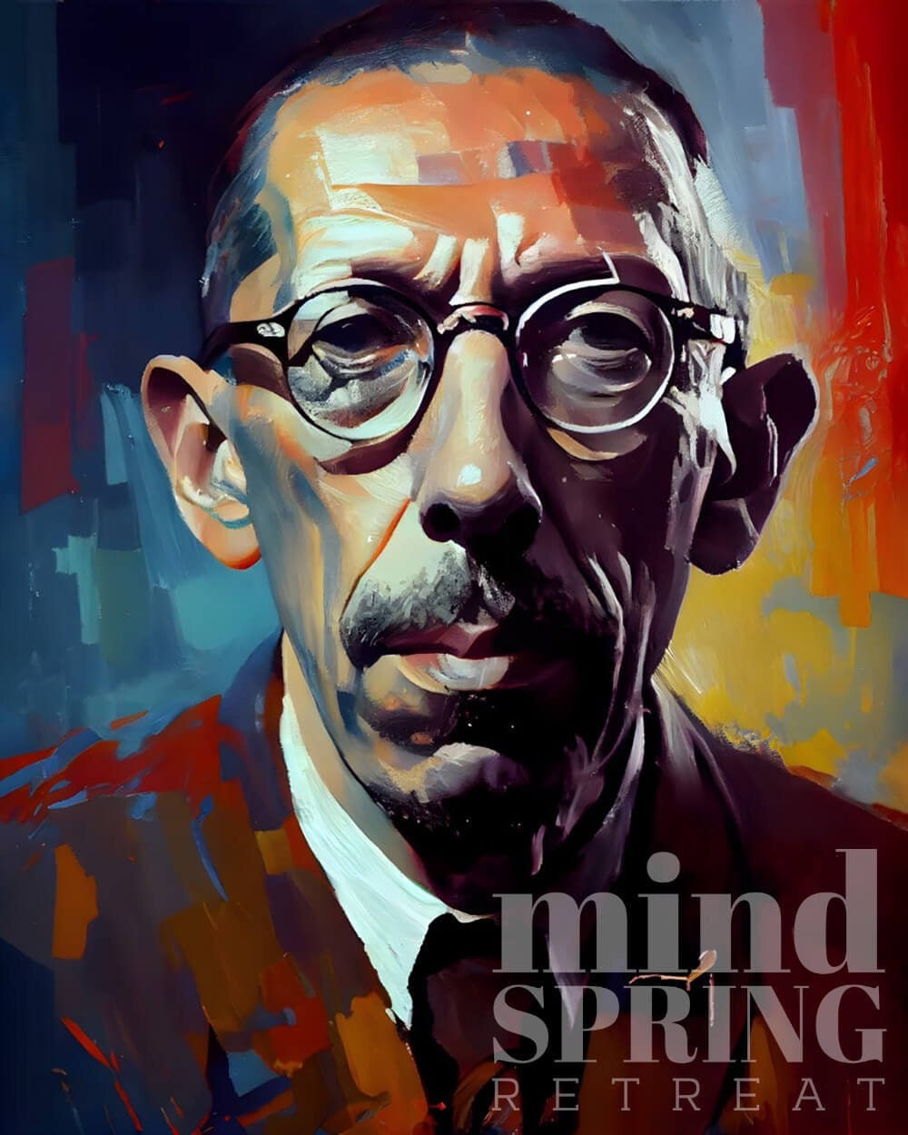 Igor Stravinsky Oil Painting Art Print Portrait POSTER | Classical ...