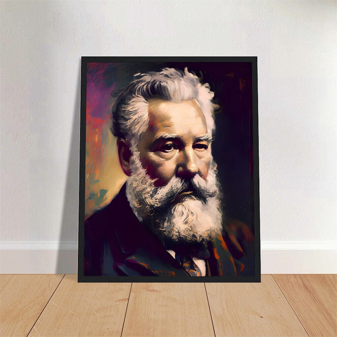Alexander Graham Bell Oil Painting Art Print Portrait POSTER 2 ...