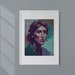 Virginia Woolf Oil Painting Art Print Portrait POSTER 3 - Etsy