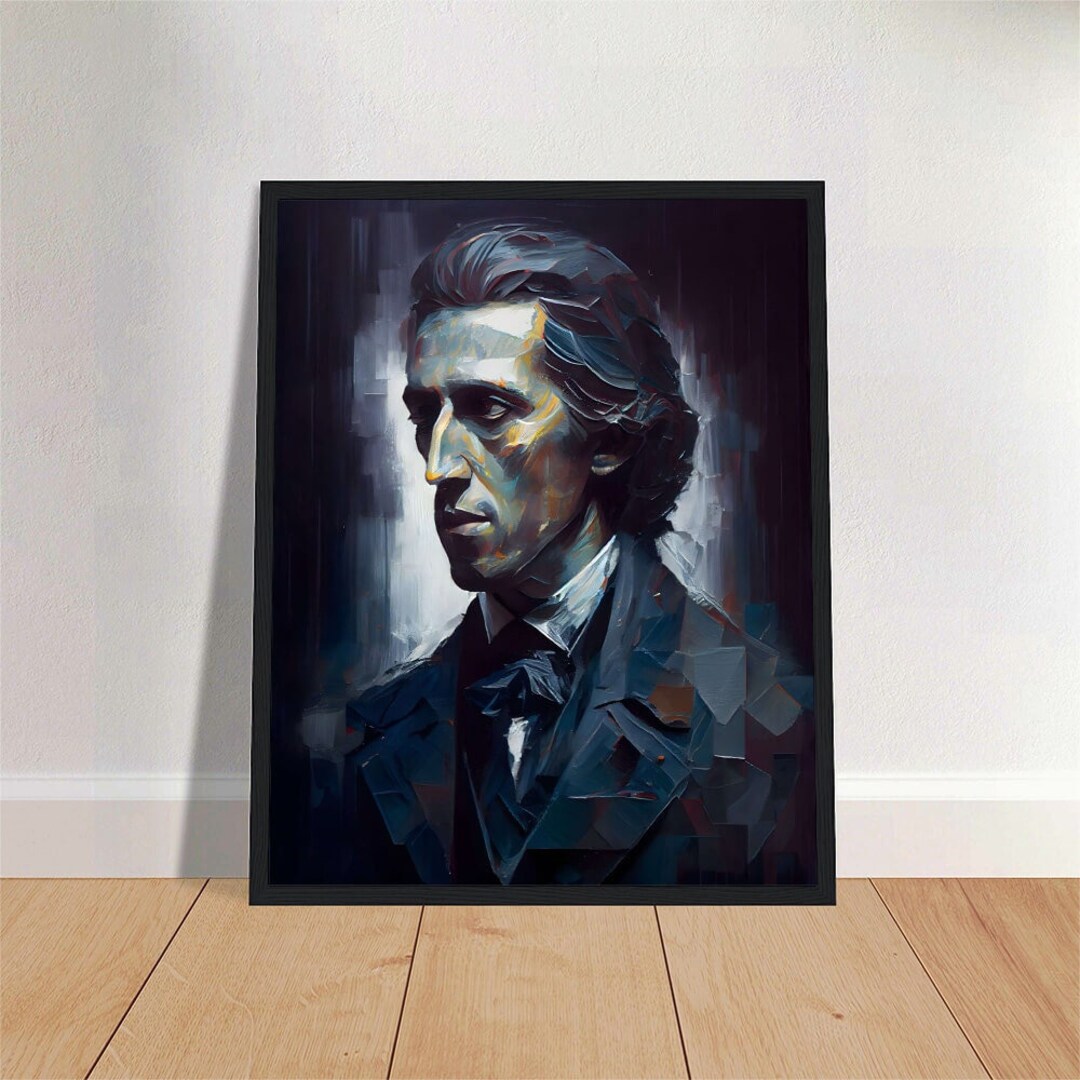 Frédéric Chopin Oil Painting Art Print Portrait POSTER 2 Classical ...