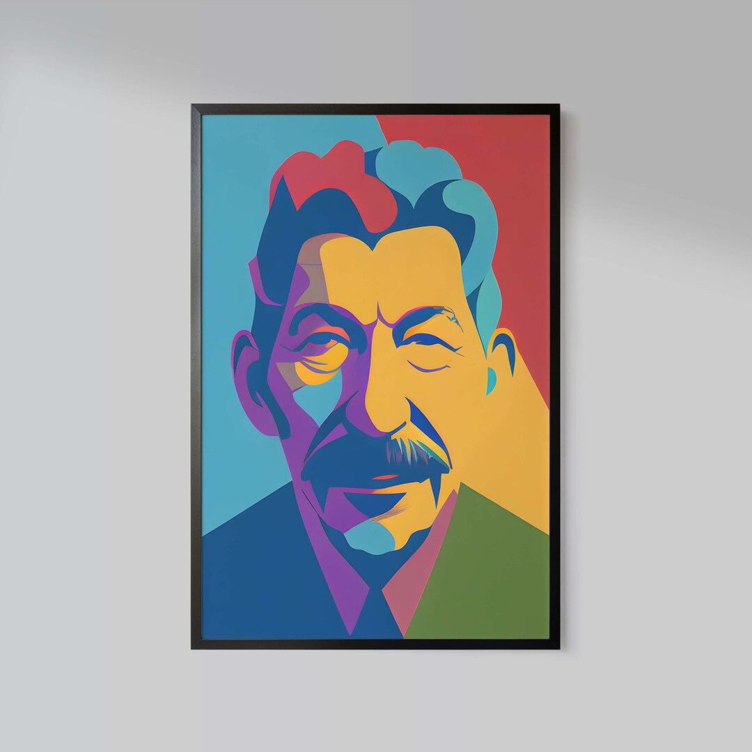 Abraham Maslow Retro Minimalist Art Print Portrait Poster 1 - Etsy